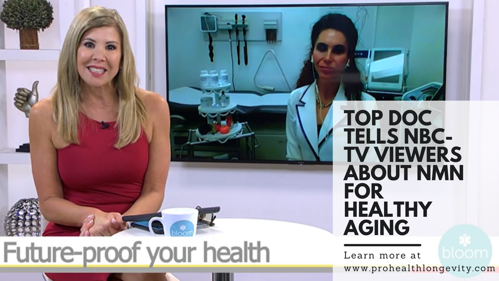 Top doc tells NBC-TV viewers about NMN for healthy aging – ProHealth.com