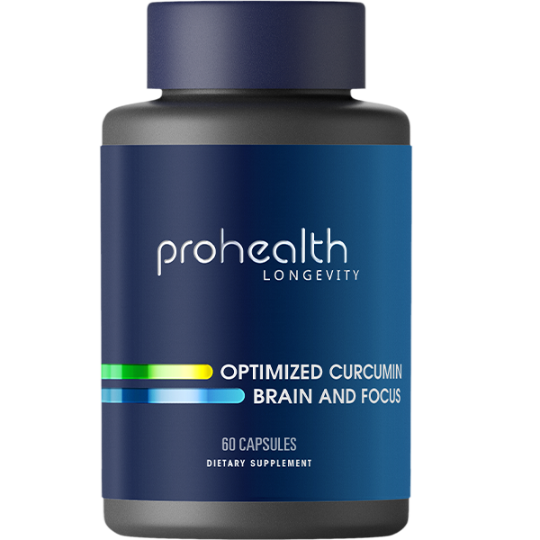 Optimized Curcumin for Brain and Focus® - 60 capsules – ProHealth.com