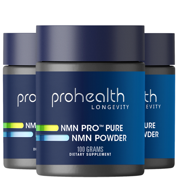 NMN Pro ™ Powder - Uthever® NMN, 30 Gramm - 3 -Pack | ProHealth .com