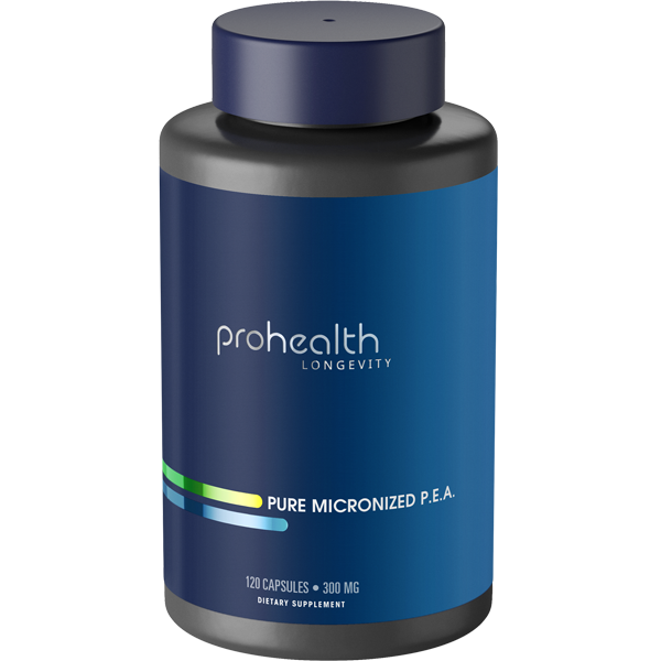 Pure Micronized P.E.A. - 300mg, 120 capsules | ProHealth.com
