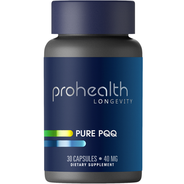 Pure PQQ - 40 mg, 30 capsules | ProHealth.com
