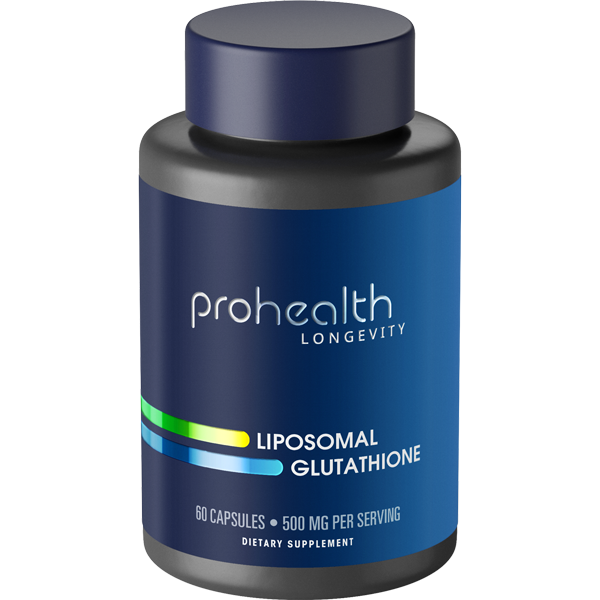 Liposomal Glutathione - 500 mg, 60 capsules | ProHealth.com