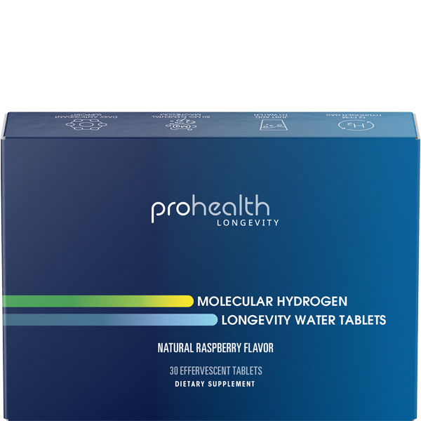 Molecular Hydrogen Longevity Water Tablets - Raspberry - 80 mg, 30 ...
