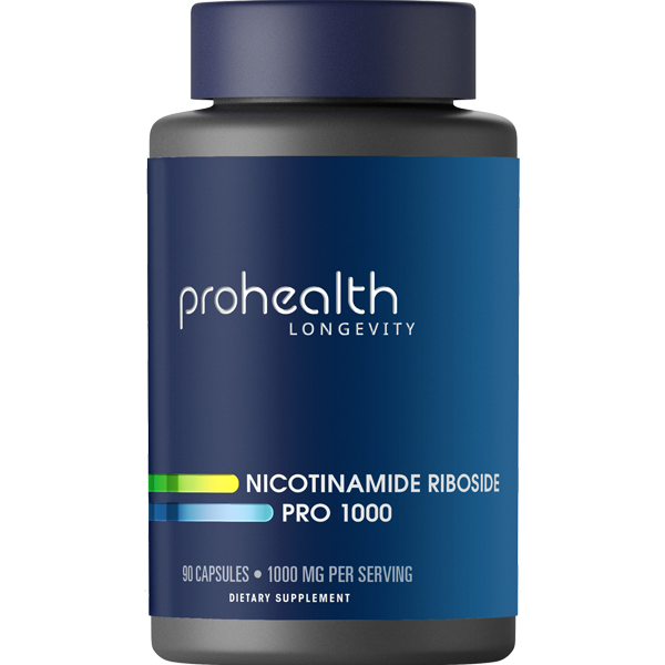 Nicotinamid Ribosid Pro 1000 - 90 Kapseln | ProHealth.com