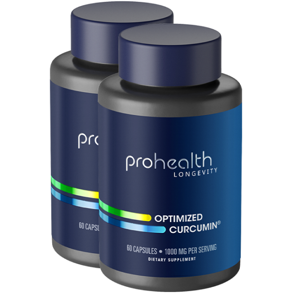 Optimized Curcumin Longvida® - 500 mg, 60 capsules - 2 pack – ProHealth.com